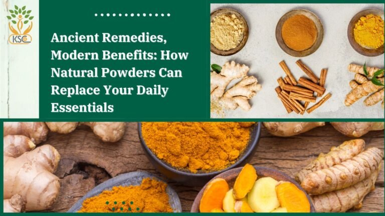 Ancient Remedies, Modern Benefits: Natural Powders